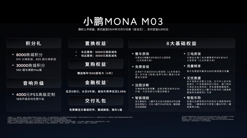 小鹏 MONA M03 车型价格公布：11.98~15.58 万元|小鹏_新浪科技_新浪网