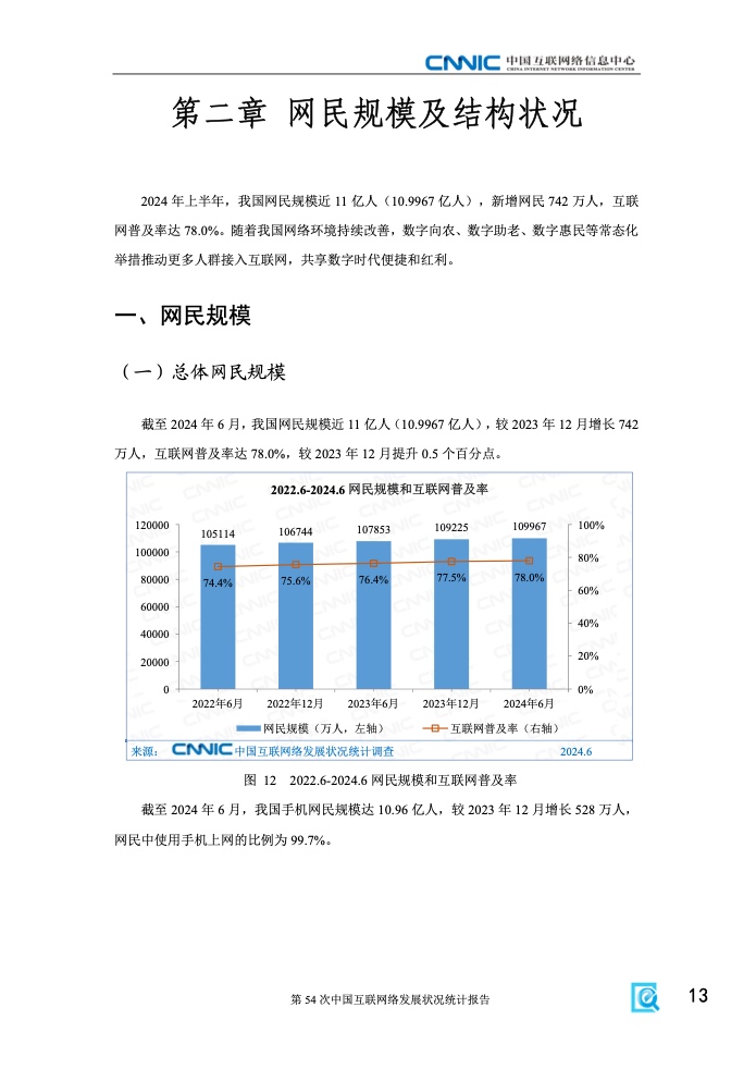 CNNIC：第54次中国互联网络发展状况统计报告|移动支付|报告_新浪科技_新浪网