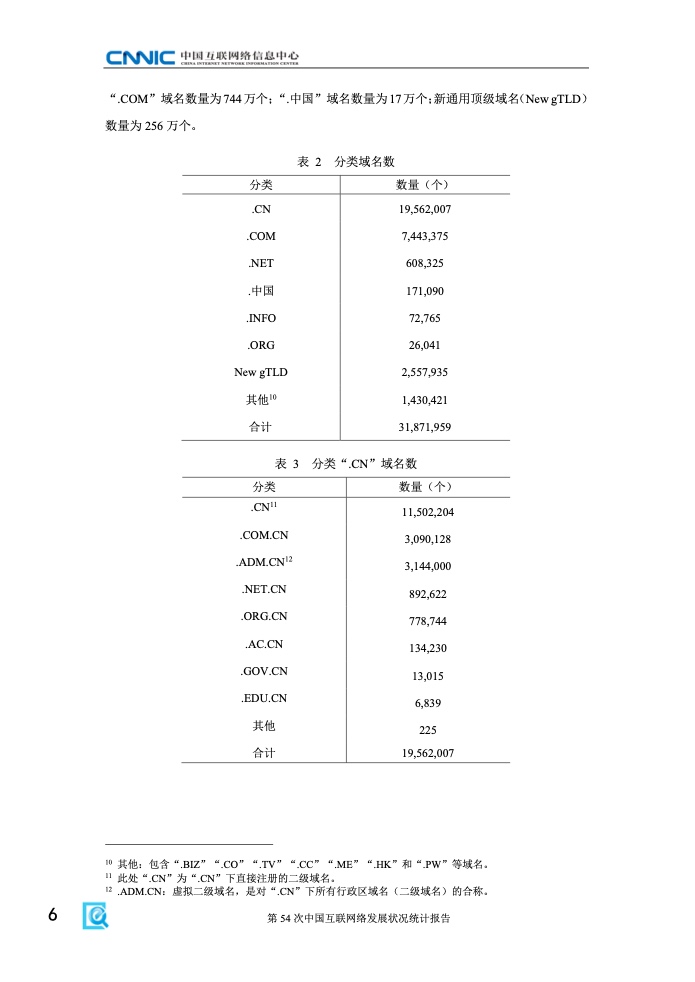CNNIC：第54次中国互联网络发展状况统计报告|移动支付|报告_新浪科技_新浪网