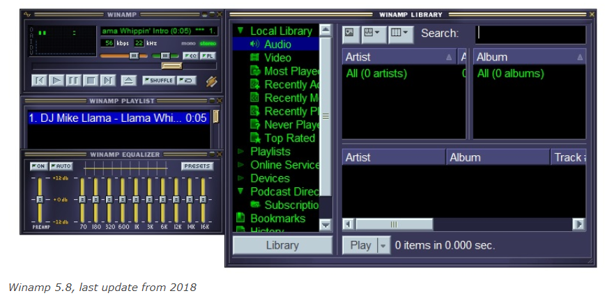 2000 年代经典音乐播放器 Winamp 开放 Windows 端源代码_新浪科技_新浪网