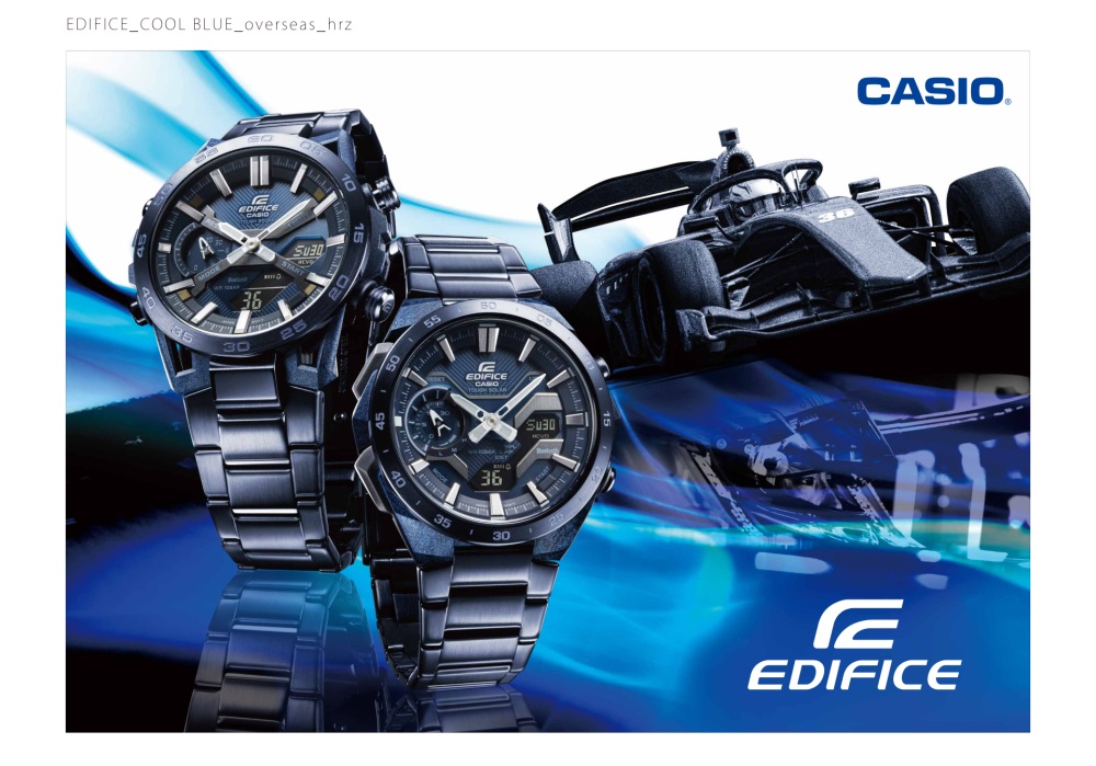 理想之蓝！EDIFICE COOL BLUE全新系列腕表，以理性驾驭人生！|卡西欧_新浪新闻
