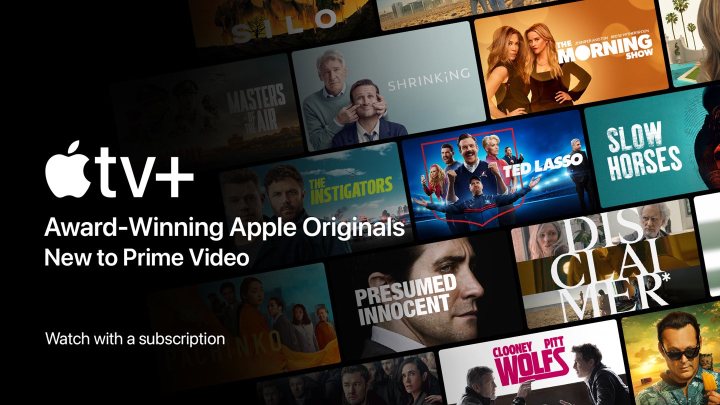 亚马逊宣布苹果 Apple TV+ 将以附加订阅形式加入美国区 Prime Video，每月 9.99 美元|apple tv|亚马逊|苹果 ...