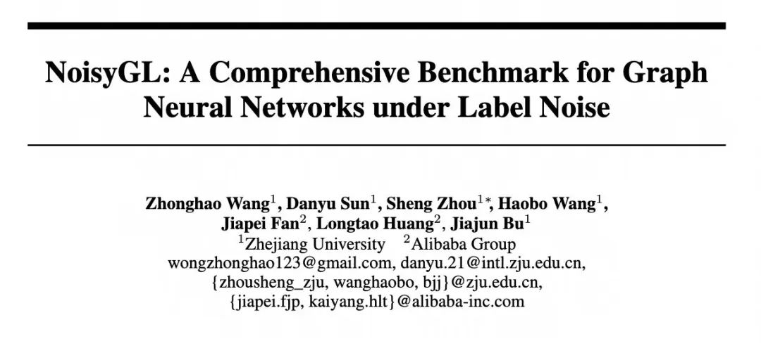 NeurIPS 2024 | 标签噪声下图神经网络有了首个综合基准库，还开源_新浪科技_新浪网