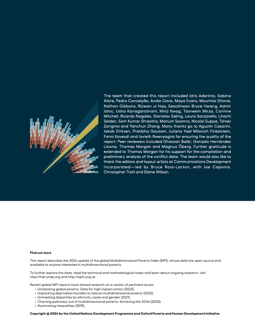 OPHI&UNDP：2024年全球多维贫困指数报告|联合国开发计划署_新浪科技_新浪网