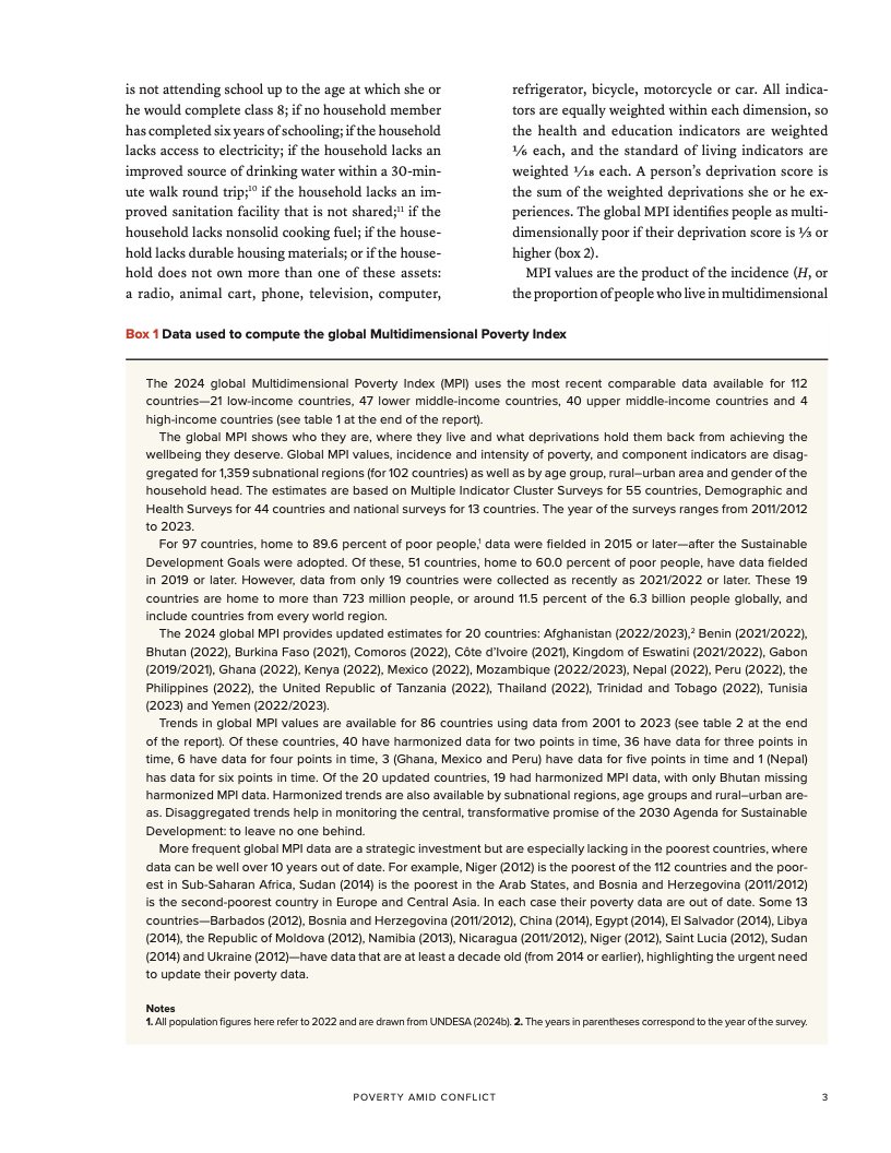 OPHI&UNDP：2024年全球多维贫困指数报告|联合国开发计划署_新浪科技_新浪网