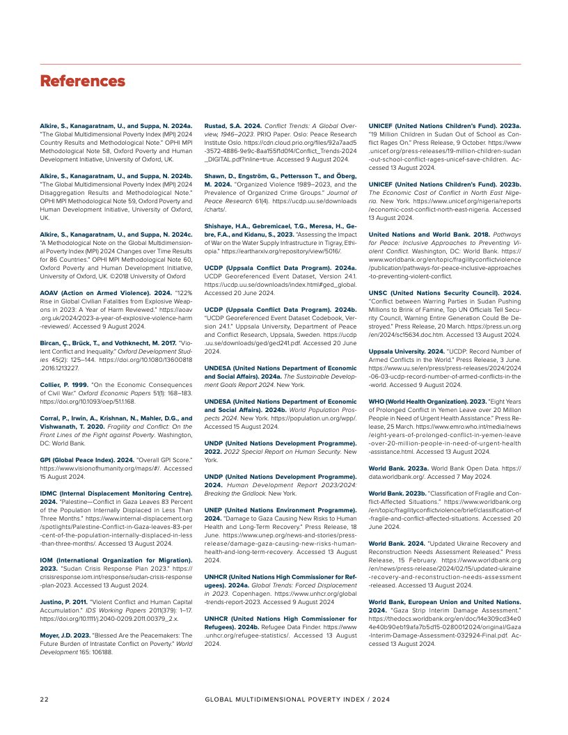 OPHI&UNDP：2024年全球多维贫困指数报告|联合国开发计划署_新浪科技_新浪网