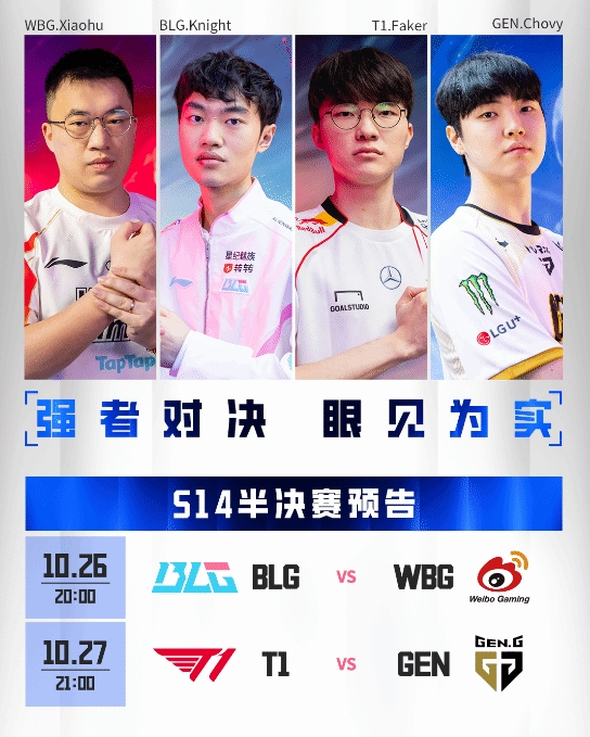 英雄联盟S14半决赛即将开赛，WBG VS BLG谁能晋级决赛?|英雄联盟|blg|决赛_新浪科技_新浪网