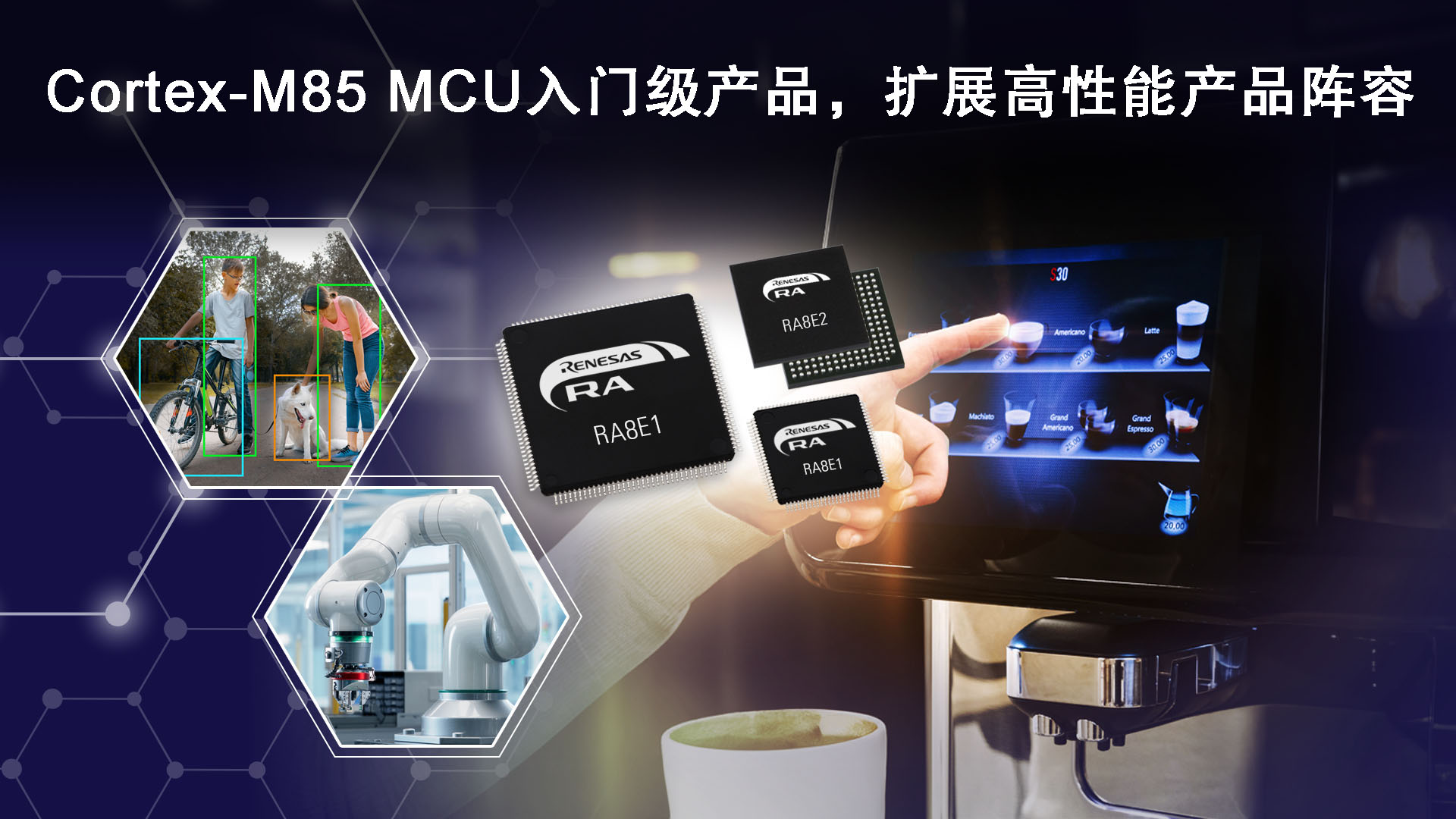瑞萨推出全新RA8入门级MCU产品群，提供极具性价比的高性能Arm Cortex-M85处理器_新浪科技_新浪网