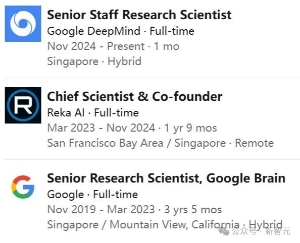 逃回大廠！Google天才科學家Yi Tay——639天創業血淚史 - 新浪香港