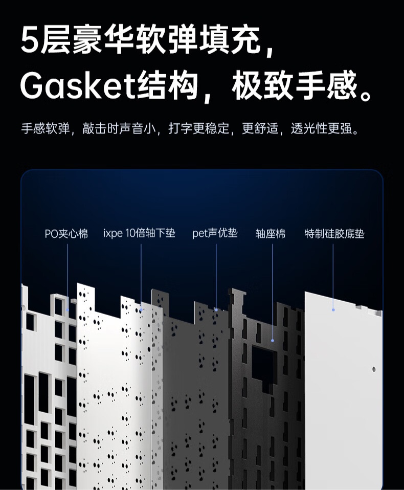 迈从 G87 机械键盘发布：Gasket 结构、三模连接，首发 99 元起|机械键盘|IT之家|白菜豆腐_新浪科技_新浪网
