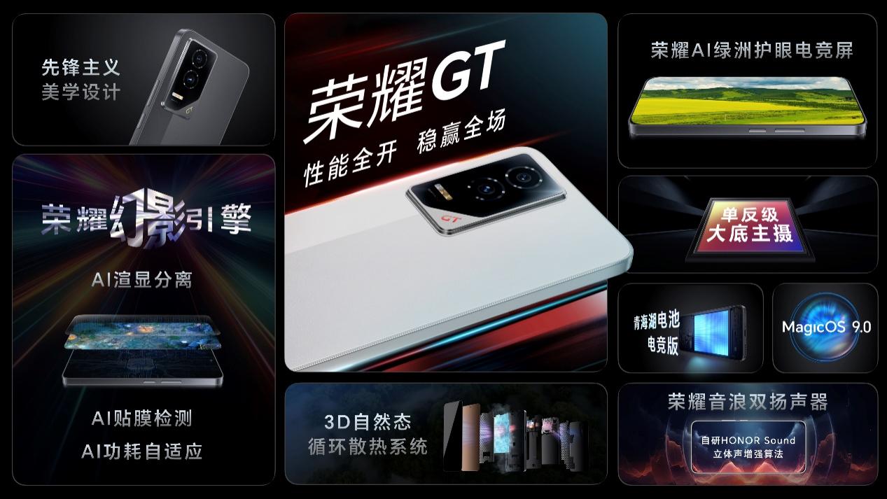 重塑互聯網手機市場格局，榮耀 GT 系列首款新品正式發佈 - 新浪香港