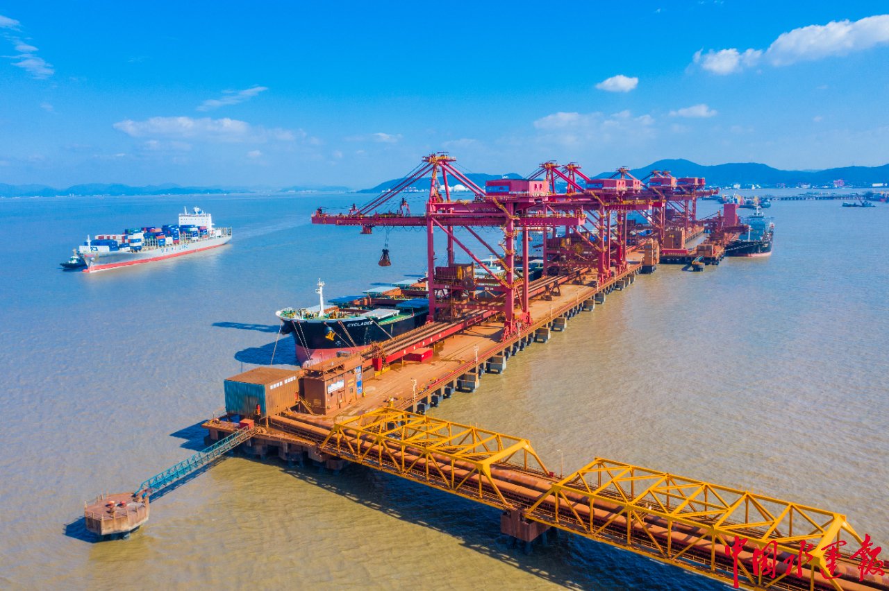 宁波舟山港北仑矿石码头BCTOS全流程智慧化生产管控系统上线|宁波市_新浪财经_新浪网