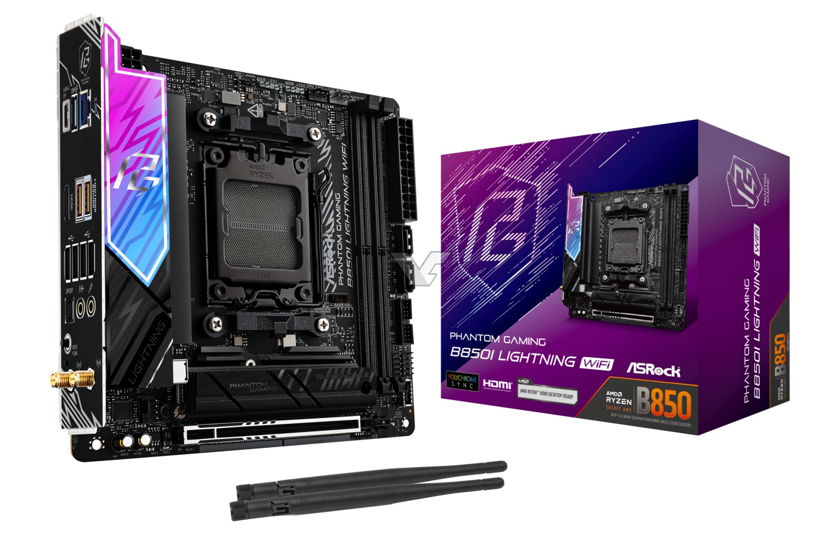 华擎多款 AMD B850 主板曝光，1 月 CES 2025 亮相|AMD|华擎|IT之家_新浪科技_新浪网