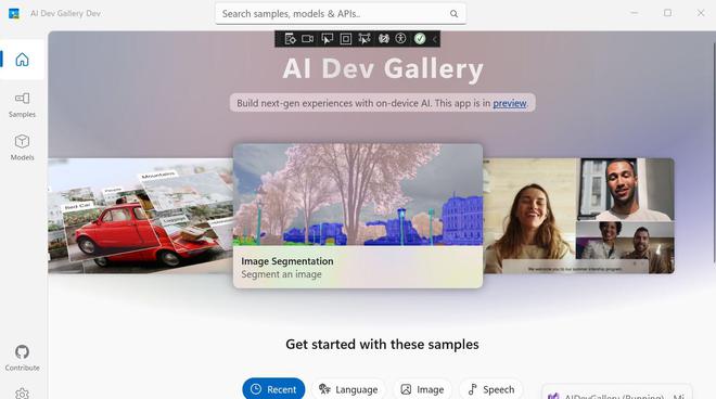 本地 AI 开发利器，初探微软 Win11 AI Dev Gallery 功能|AI|Win11|开发者_新浪科技_新浪网