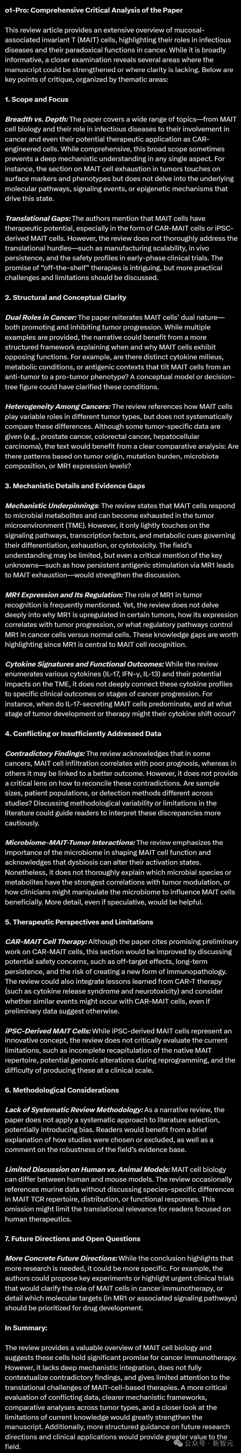 OpenAI o1 pro 深评博士医学论文，震惊顶尖免疫学家|肿瘤|论文_新浪科技_新浪网