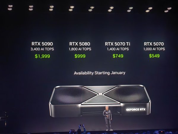 NVIDIA RTX 50系列价格正式公布！549美元起|NVIDIA_新浪科技_新浪网