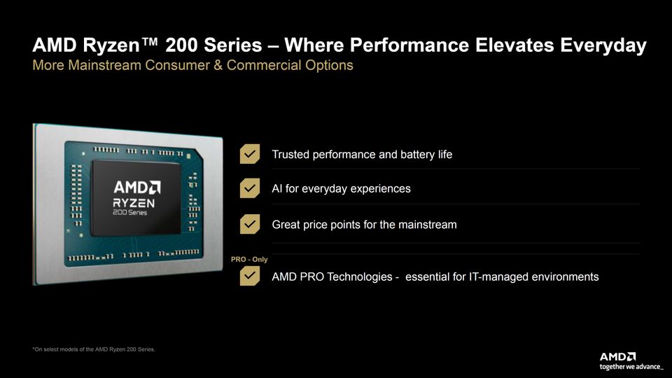 AMD 推 Ryzen 200 / Pro APU：Zen 4 升级、16 TOPS 算力，平衡性能与功耗|AMD|Ryzen|APU_新浪 ...