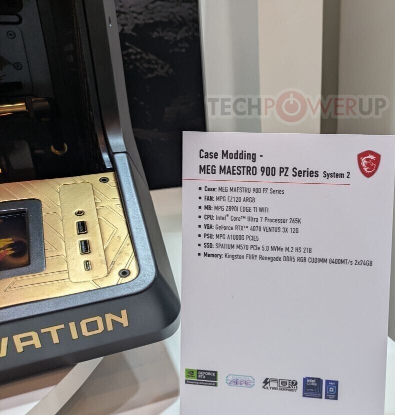 微星展示 MEG MAESTRO 900L PZ 概念机箱设计：双显卡、双系统，重新定义高端 PC|MSI微星|MEG|机箱_新浪科技_新浪网