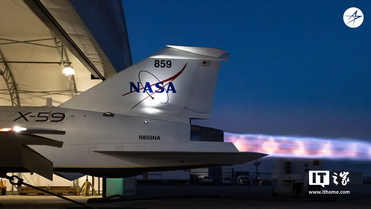 NASA X-59“静音”超音速飞机完成关键测试，后续将进行试飞|NASA|马丁|洛克希德_新浪科技_新浪网