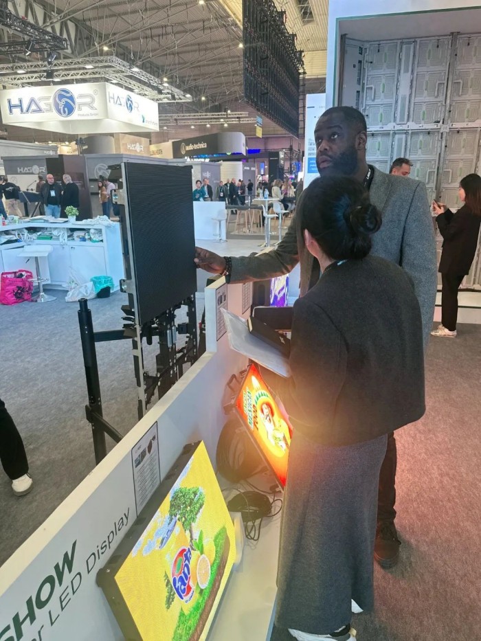 ISE2025：齐普光电发布全新隐形网屏系列LED显示屏|灯珠|led显示屏|齐普光电_新浪科技_新浪网