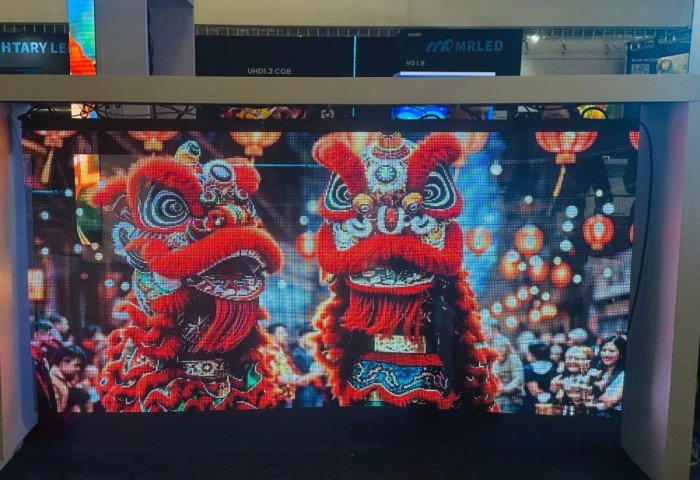 ISE2025：齐普光电发布全新隐形网屏系列LED显示屏|灯珠|led显示屏|齐普光电_新浪科技_新浪网