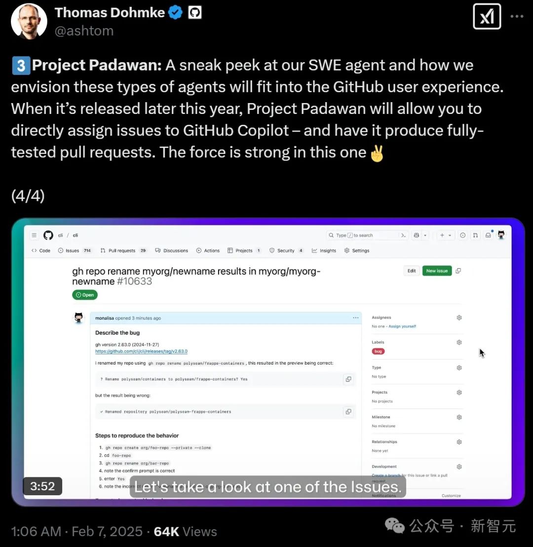 微软官宣 All in 智能体、Copilot SWE Agent 首曝光，阿尔特曼预警 2025 编程巨变|智能体|github|开发者_新浪科技_新浪网