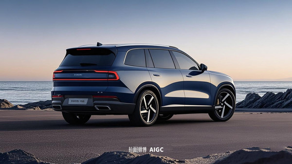 小米YU9 SUV假想图曝光：体型硕大 突出一个“霸气”_新浪科技_新浪网