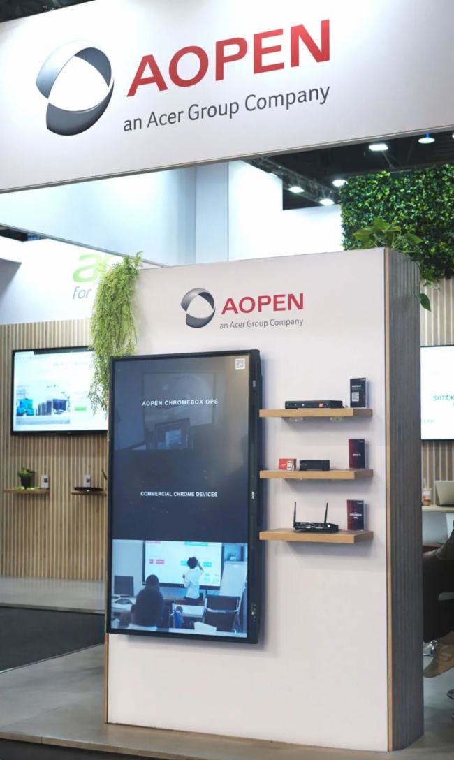 建碁AOPEN参展ISE2025推ChromeOS OPS 可插拔电脑|AI|ChromeOS|Edge_新浪科技_新浪网