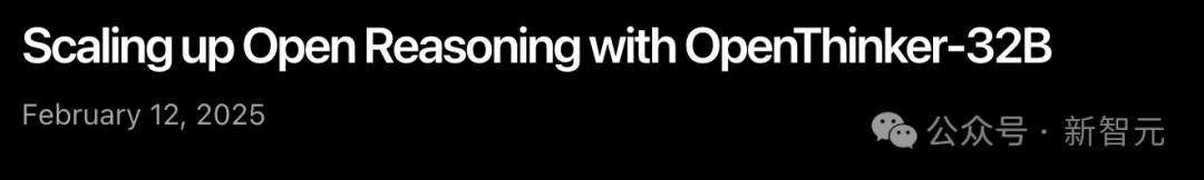 直逼 DeepSeek-R1-32B，UC 伯克利等开源全新 SOTA 推理模型 OpenThinker-32B|推理|UC_新浪科技_新浪网