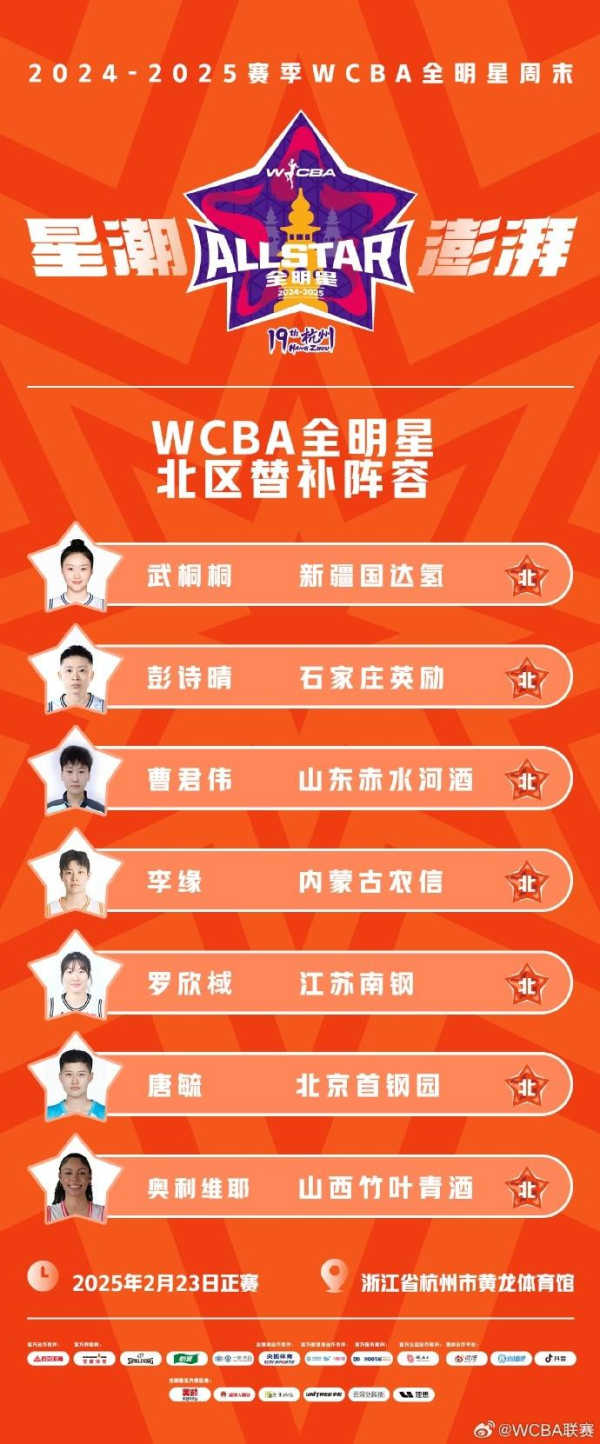 WCBA全明星周末今晚打响_新浪财经_新浪网