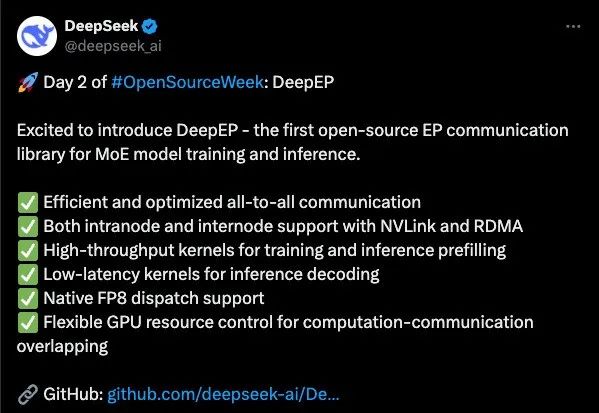 榨乾每一塊 GPU！DeepSeek 開源第二天，送上降本增效神器 - 新浪香港