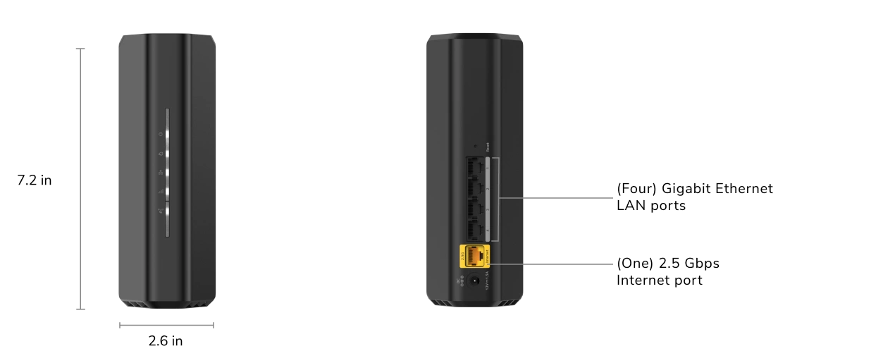 网件 Netgear 推出无线路由器夜鹰 Nighthawk RS100：立式设计，BE3600 规格|设计|路由器|网件_新浪科技_新浪网