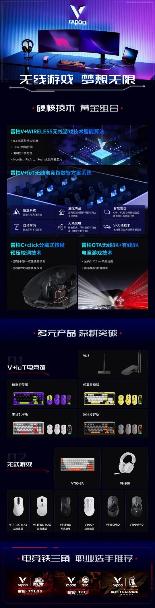 7层填充，800小时长续航，雷柏V700DIY-98客制化多模无线机械键盘上市|机械键盘|长续航|雷柏_新浪科技_新浪网