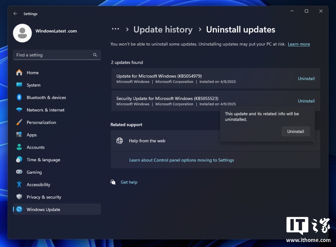 微软 Win11 KB5055523 更新又出幺蛾子：安装失败、Windows Hello 失效|Windows|微软|Windows 11_新浪科技_新浪网