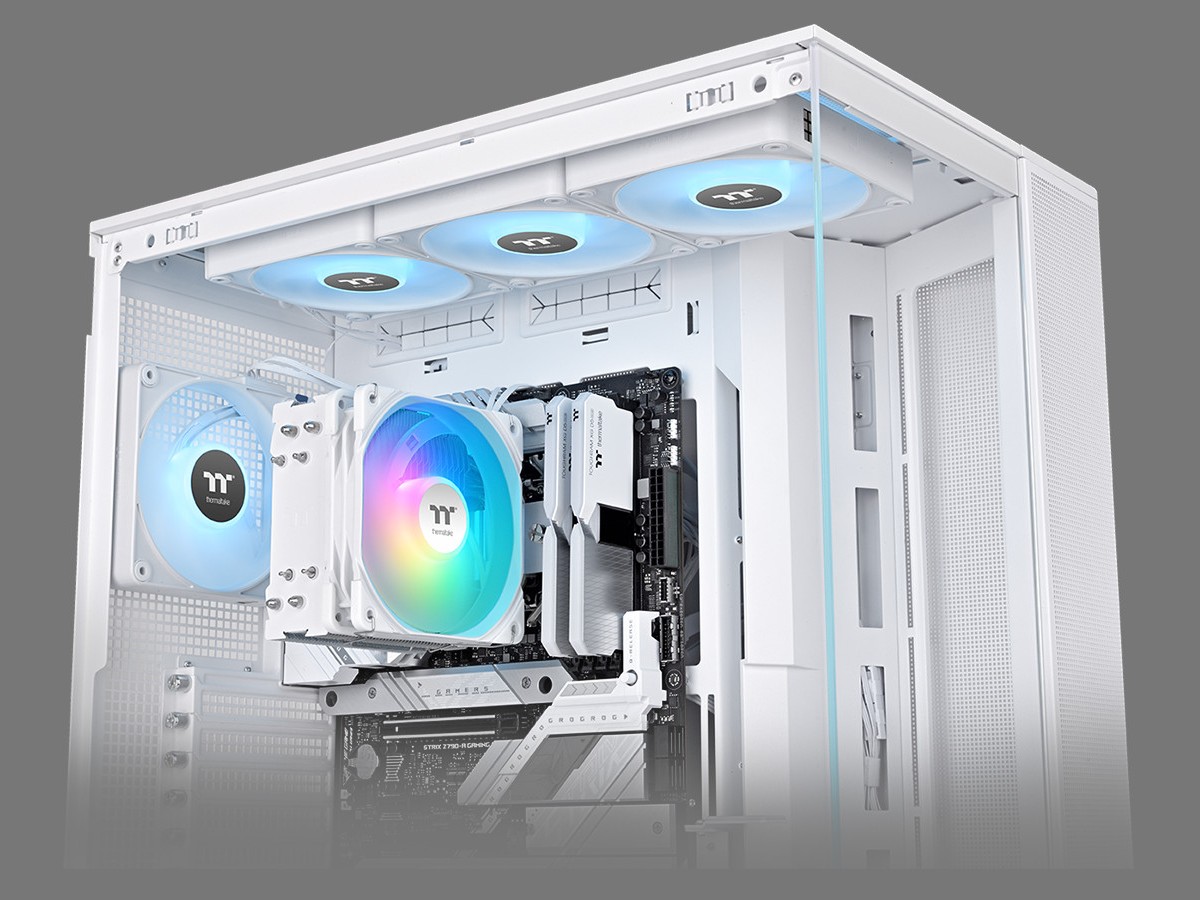 四热管直触 240W TDP 标称解热，曜越推出 UX400 系列风冷散热器|散热器|IT之家|ARGB_新浪科技_新浪网