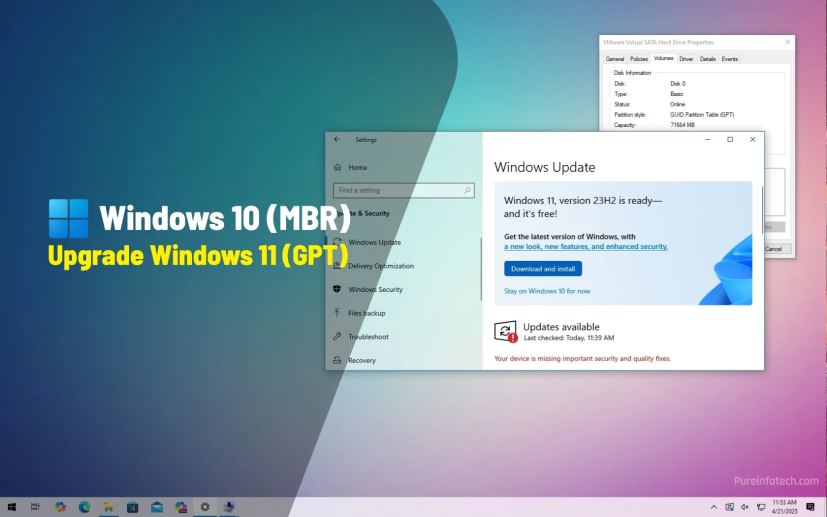 Win11 学院：如何从 Win10（MBR）无损数据升级到 Win11（GPT）|磁盘|Win10|Windows 11_新浪科技_新浪网