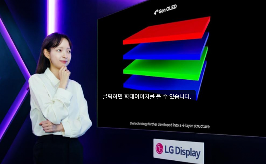 LGD展出第四代WOLED，亮度4000尼特__财经头条