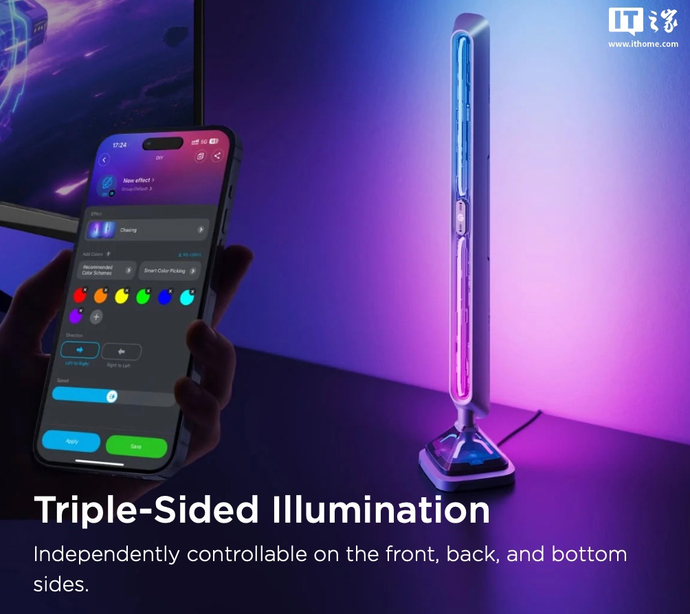 Govee 推出 Gaming Light Bars Pro 氛围灯，兼容 Matter|IT之家|亚马逊|雷蛇_新浪科技_新浪网