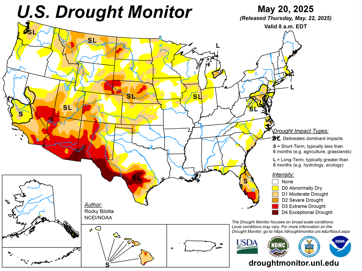 USDA干旱报告：美国大豆受干旱影响区域比例缩小，会否对价格施压？|USDA_新浪财经_新浪网