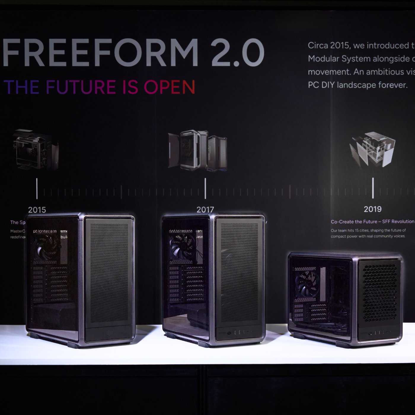 MasterFrame 家族壮大，酷冷至尊展出多款机箱新品|酷冷至尊|机箱|玻璃_新浪科技_新浪网