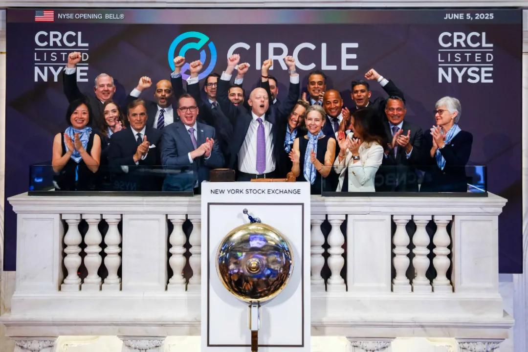 Circle上市第二天再涨29%：市值升至240亿美元 CEO称IPO是转折点_创事记_新浪科技_新浪网