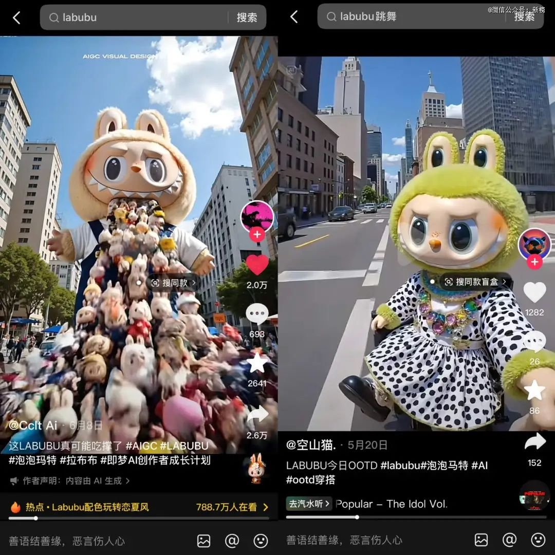 被捧成全球顶流的LABUBU还能火多久？|抖音_新浪财经_新浪网