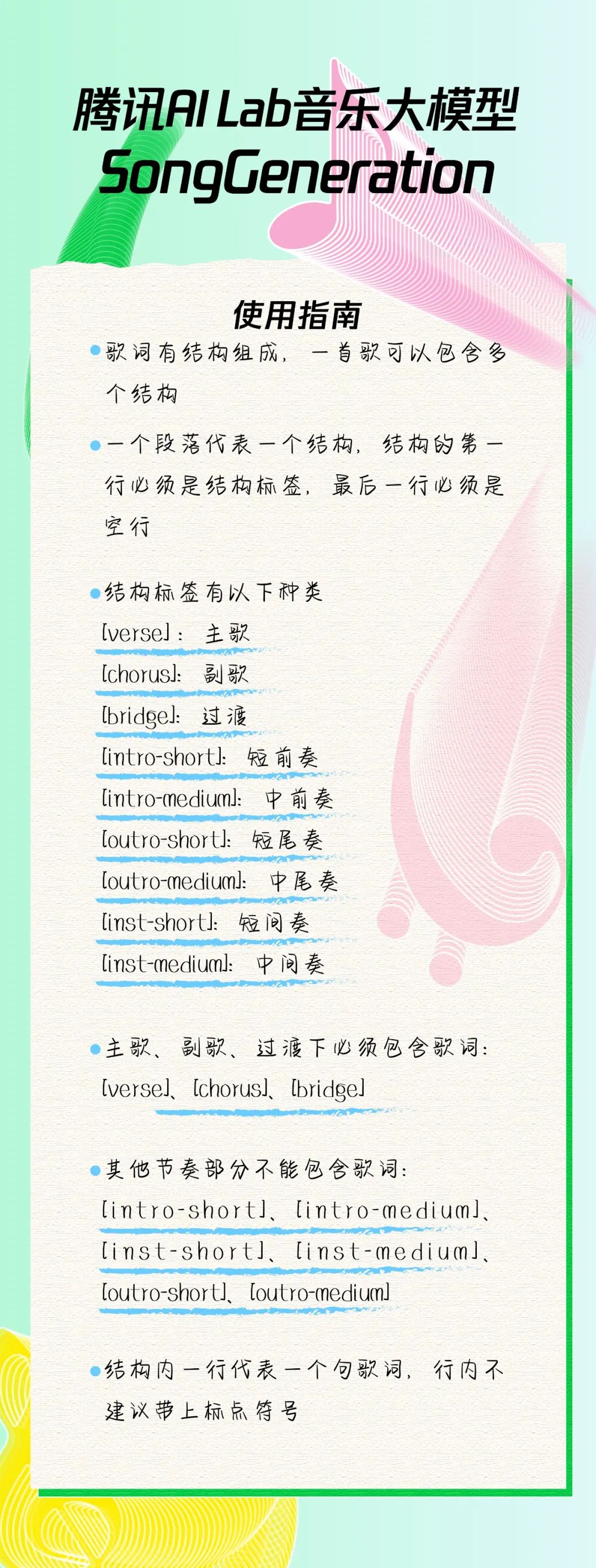 人人皆可创作音乐！腾讯AI Lab开源音乐生成大模型SongGeneration|AI|腾讯_新浪科技_新浪网