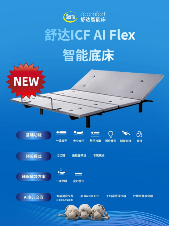 智能睡眠再升级！舒达ICF AI智能家族4款新品重磅上市|智能_新浪财经_新浪网