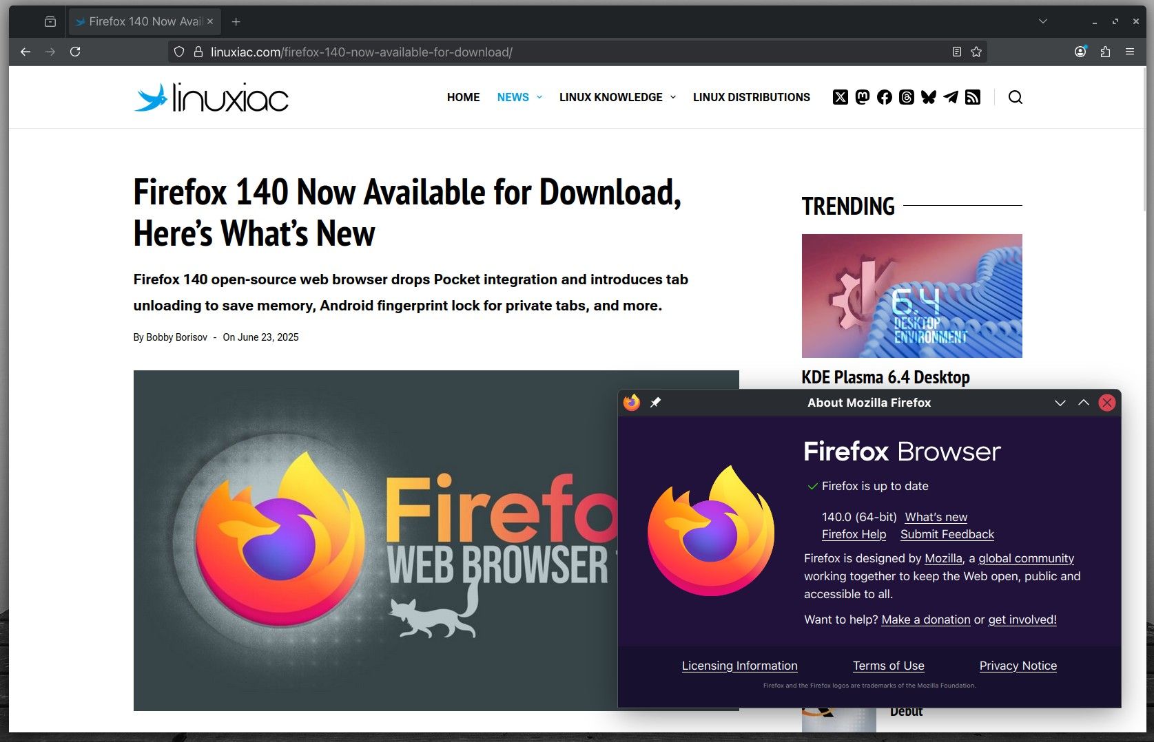 火狐 Firefox 浏览器 140 发布：手动 Unload 标签页、优化翻译体验等|firefox|浏览器|火狐_新浪科技_新浪网