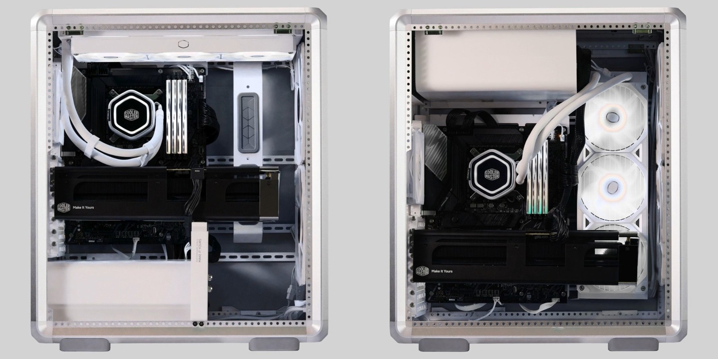 MasterFrame 机箱第二弹：酷冷至尊带来可安四颗 200mm 风扇的 MF500 Mesh|风扇|机箱|酷冷至尊_新浪科技_新浪网