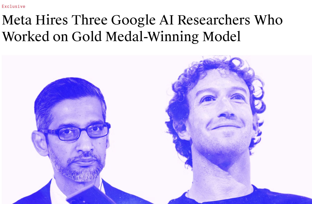 DeepMind刚拿完IMO金牌，科学家就被Meta挖走了，都是华人大牛|Meta_新浪财经_新浪网