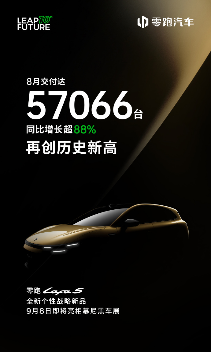 零跑 Lafa5 官方伪装照公布，9 月 8 日慕尼黑车展全球首发亮相|慕尼黑车展_新浪科技_新浪网