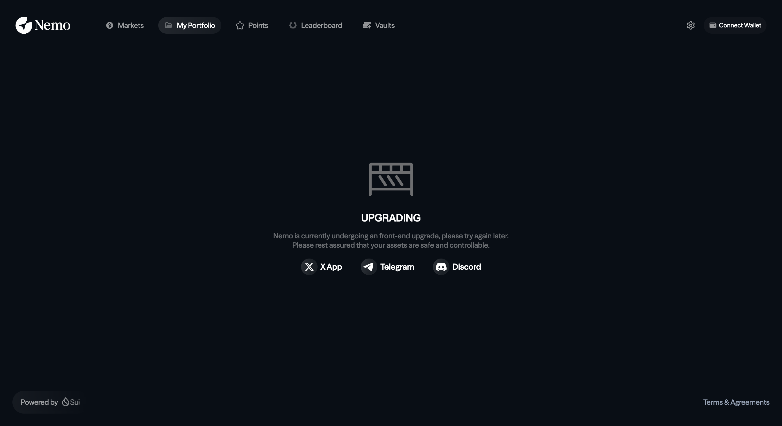 Nemo Protocol 遭遇安全事件，已暂停所有合约活动，官网显示升级中_新浪财经_新浪网