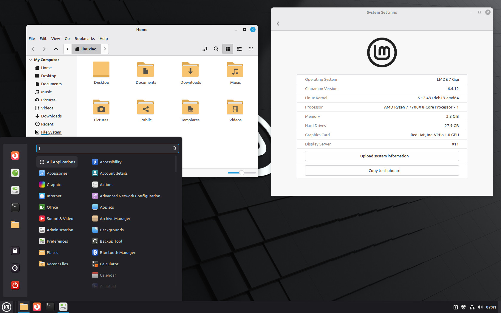 LMDE 7 Beta 镜像发布：Linux 6.12 内核，新增原生指纹管理工具 Fingwit|linux|改进|it之家_新浪科技_新浪网